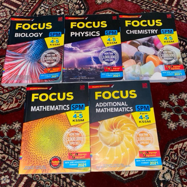 (USED) FOCUS PELANGI 2021 EDITION DLP SCIENCE STREAM BIOLOGY PHYSICS ...