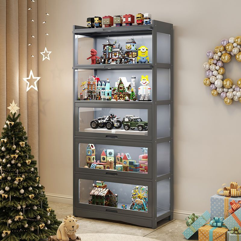Hand-Made Display Box Lego Building Block Storage Display Rack Pop Mart ...