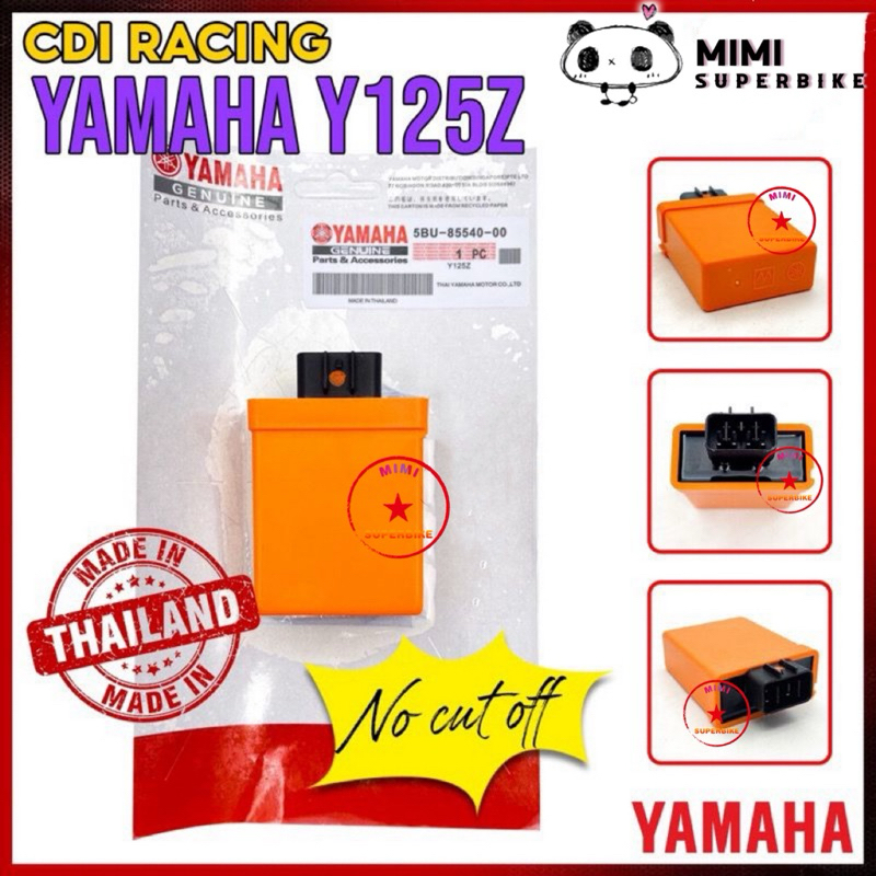 YAMAHA Y125ZR Y125Z Y125 RACING CDI ORANGE (Buang Cut Off) 125 125Z ...