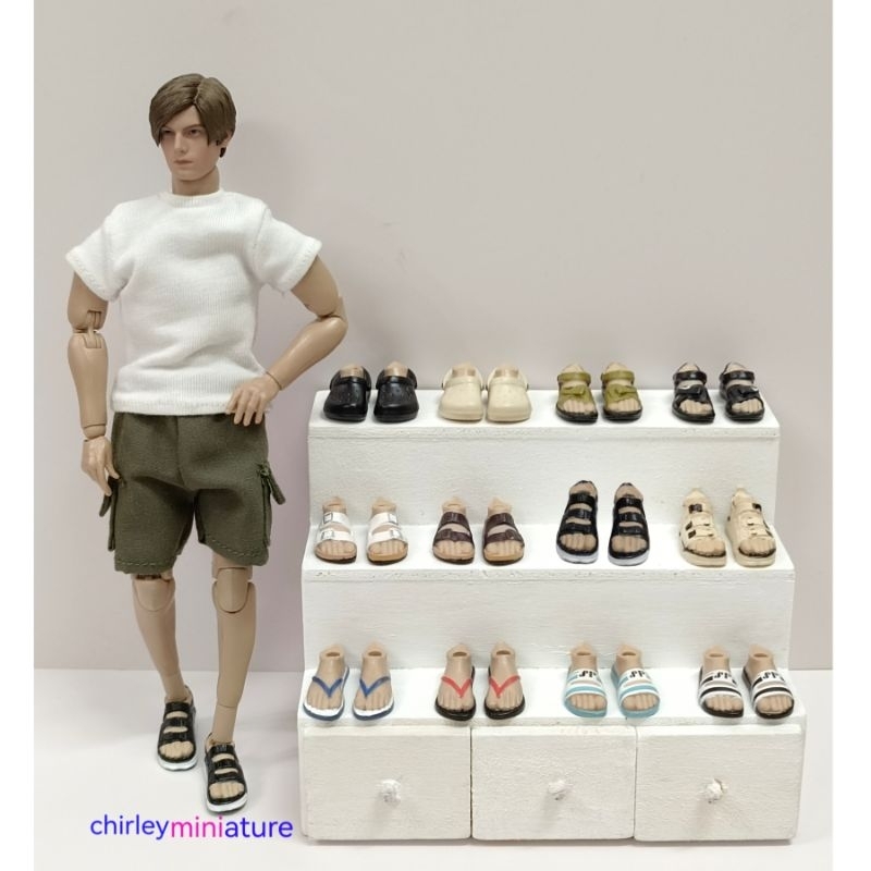 Action figure shoe 1/12 / Mr figure Crazy figure Damtoys Notaman ...
