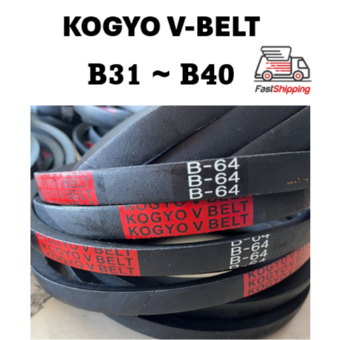 KOGYO BELT B31 B32 B33 B34 B35 B36 B37 B38 B39 B40 Industrial Belting B31 32 33 34 35 36 37 38 ...