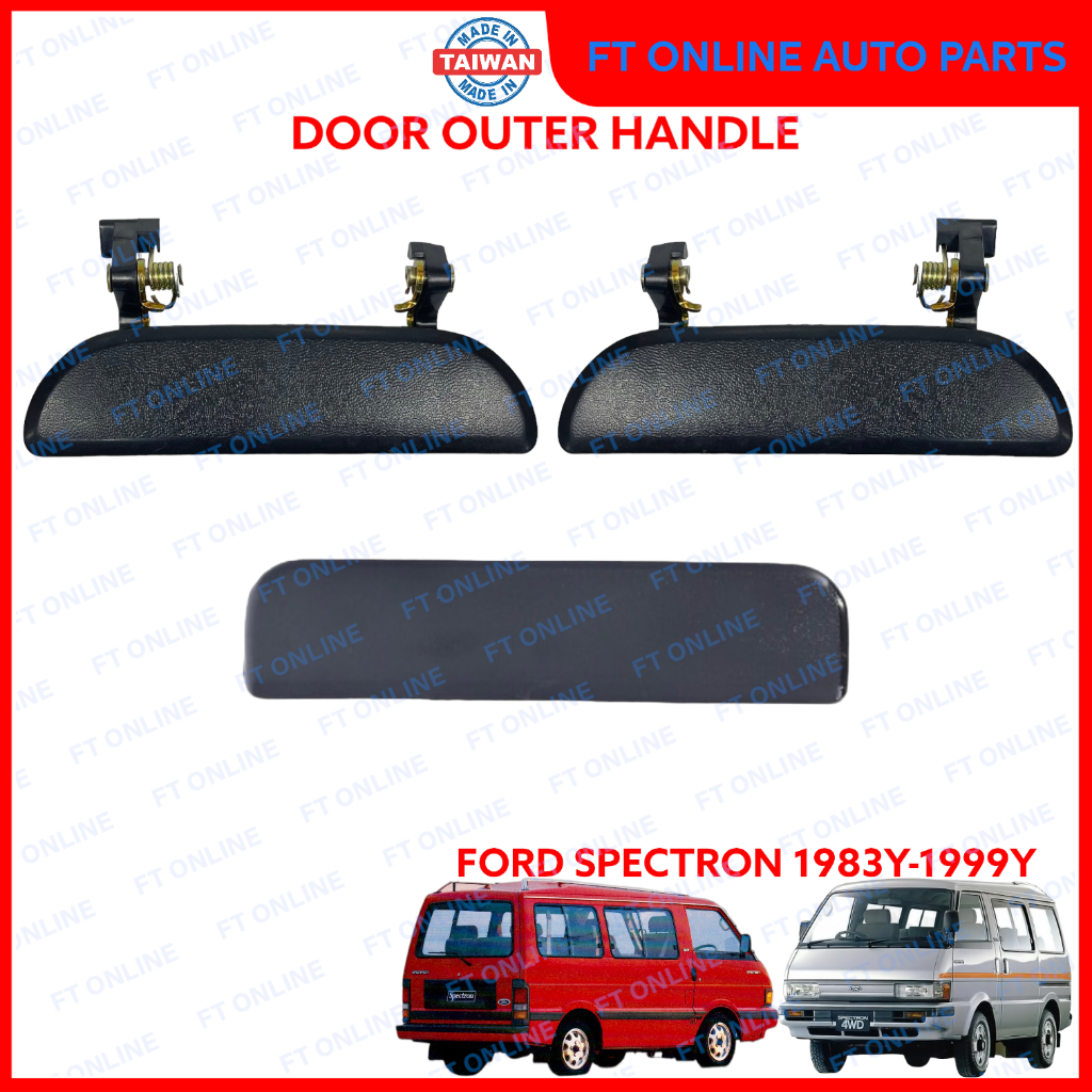 FORD SPECTRON 1983-1999 DOOR HANDLE OUTER EXTERIOR SLIDING SLIDE 1984 ...