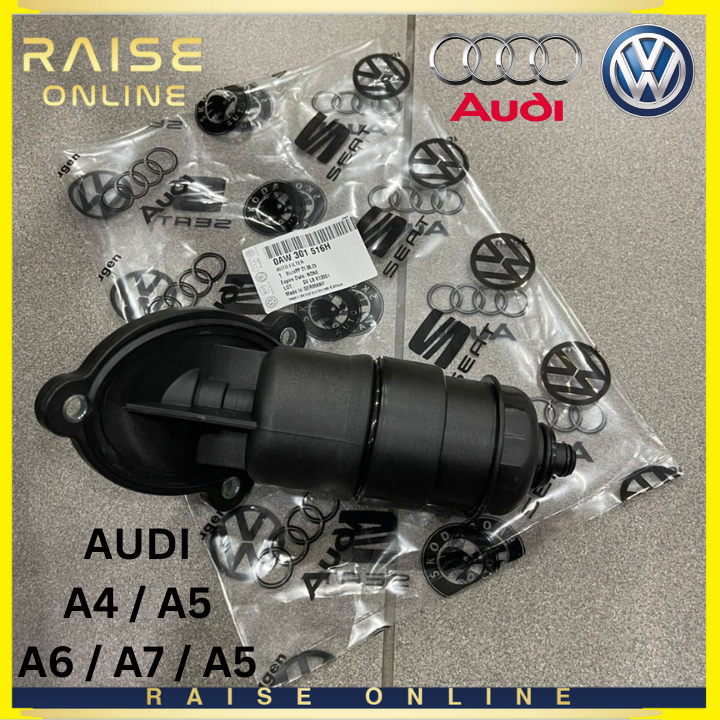 ( 100% ORIGINAL ) AUDI A4 A5 A6 A7 Q5 AUTO FILTER WITH HOUSING ( 0AW ...