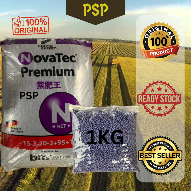 1KG BAJA NOVATEC PREMIUM 15-3-20-2+10S+TE REPACK Baja Buah Ungu Paksa ...