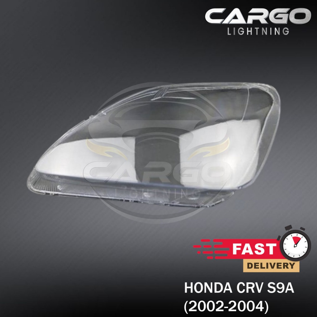 HONDA CRV S9A 02 03 04 HEADLAMP COVER / HEADLIGHT COVER / HEADLAMP LENS ...
