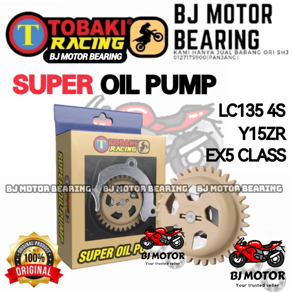 TOBAKI RACING SUPER OIL PUMP OIL PUMP RACING LC135 4S Y15ZR V2 EX5 ...
