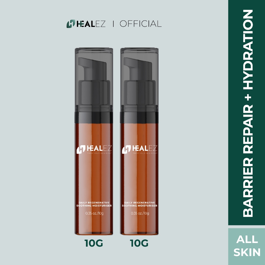 HEALEZ Daily Regenerative Soothing Moisturiser (2 x 10g) | Shopee Malaysia