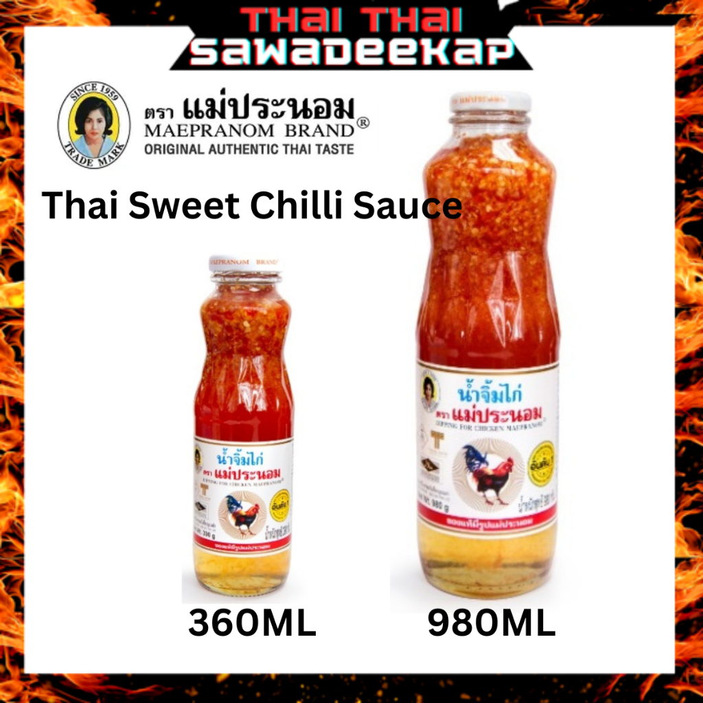 [390G/980G] MAEPRANOM BRAND Sos Cili Thai Cap Ayam 泰式酱 | 泰辣酱 | 点鸡酱 ...