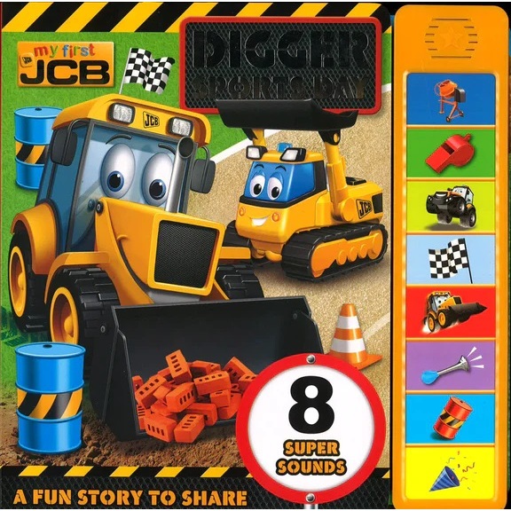 My First JCB: Digger Sports Day Sound Book | Shopee Malaysia