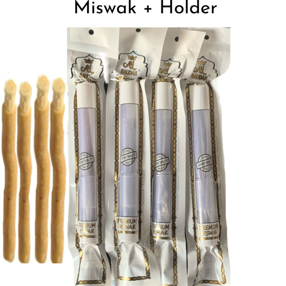 Miswak/Kayu Sugi Pen Al-Raudah [Miswak + Holder] Gift | Shopee Malaysia