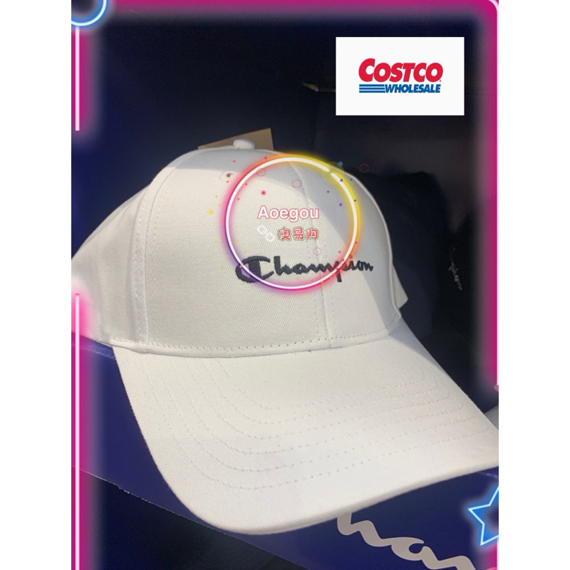 Champion Script Cap/white/navy/black/free size(Costco wholesale ...