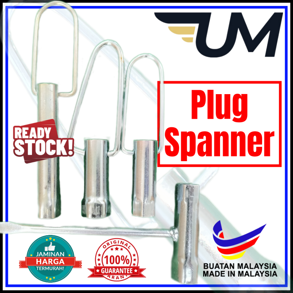 PLUG SPANNER PEMBUKA Y80 RXZ Y15 LC135 EX5 KRISS BM6A T HANDLE SOCKET ...