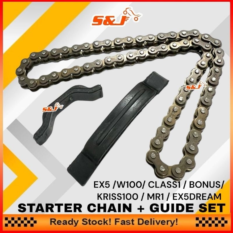 EX5 DREAM WAVE100 EX5CLASS1 BONUS110 CT100 KRISS100 STARTER CHAIN ...