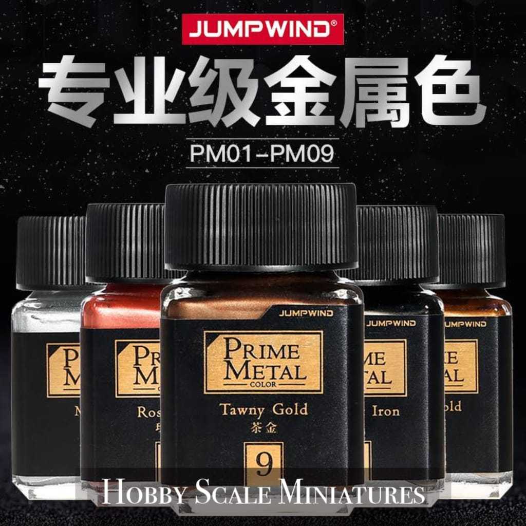 JUMPWIND Prime Metal PM01-09 Gunpla car and hot wheels military use cat ...