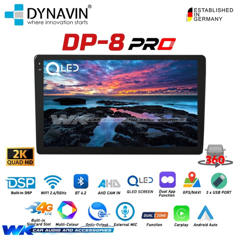 Dynavin Dp 8 Pro Series New Model 2k Android Player Foc Ahd Reverse