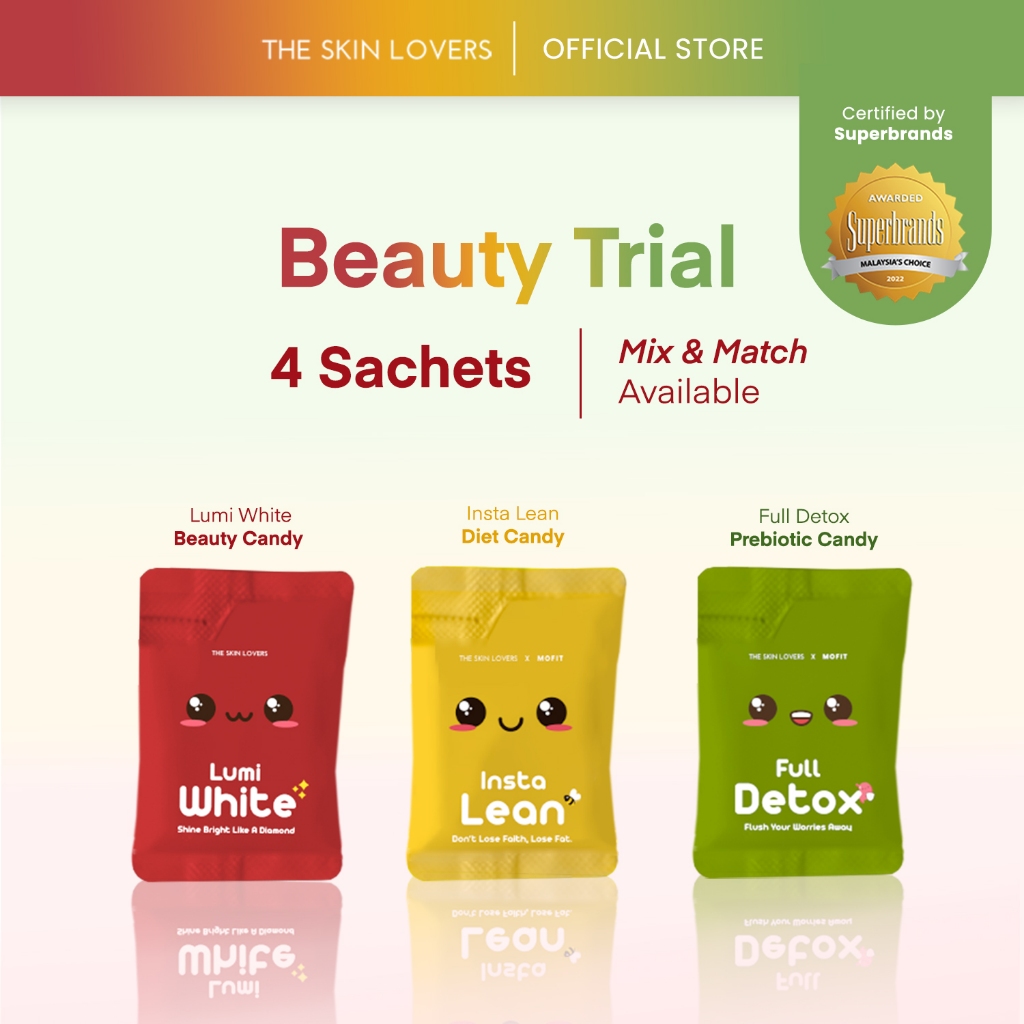The Skin Lovers Beauty Trial Candies Mix & Match | Shopee Malaysia