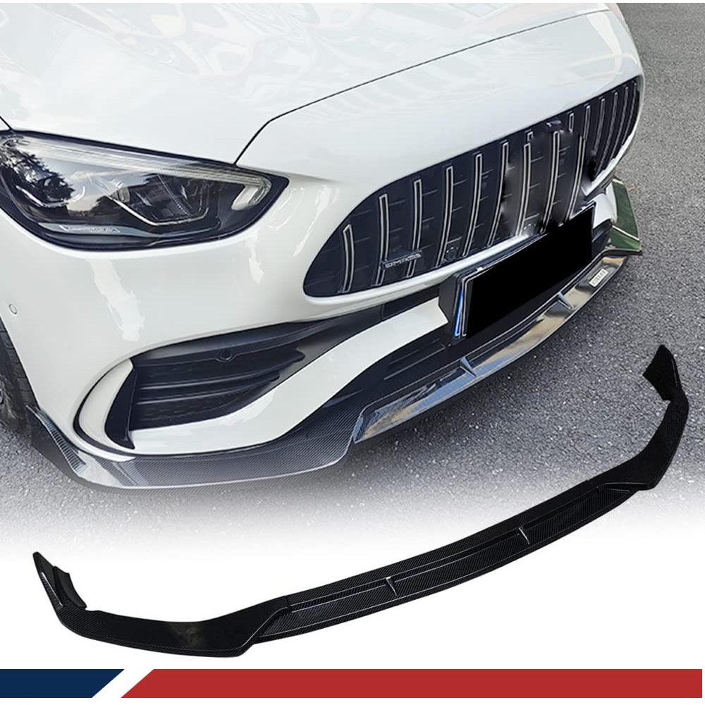 Mercedes Benz C Class W206 AMG front lip brabus lip front diffuser c ...
