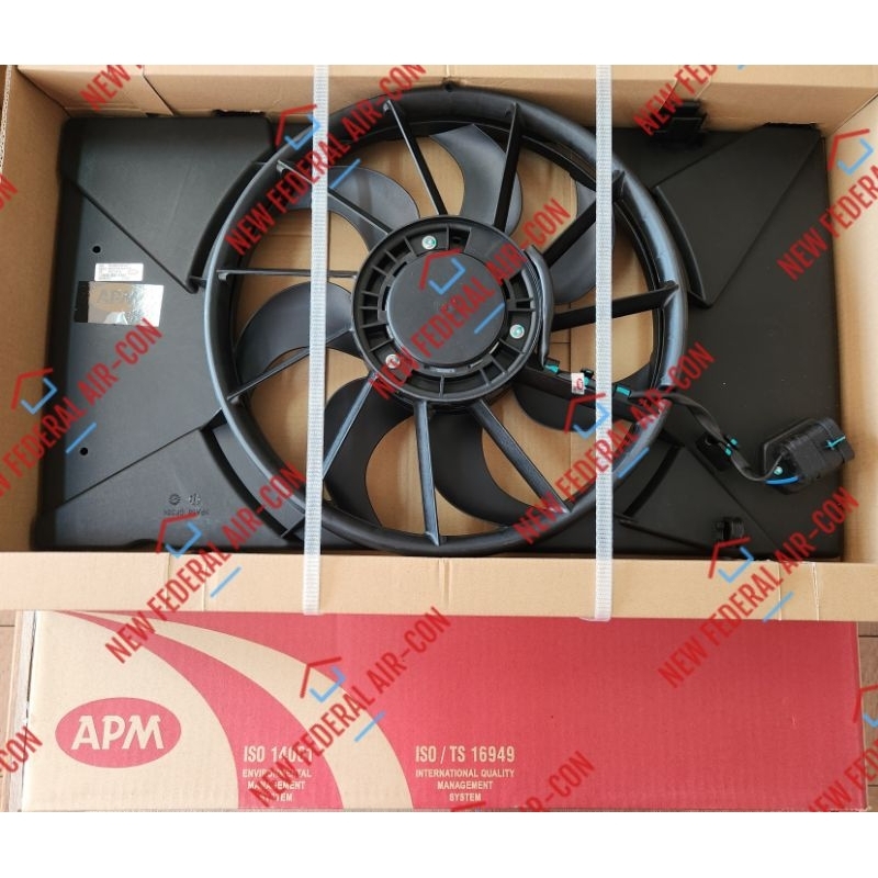 APM PROTON PREVE, SUPRIMA S RADIATOR FAN ASSY (FAN MOTOR + SHROUD COVER ...
