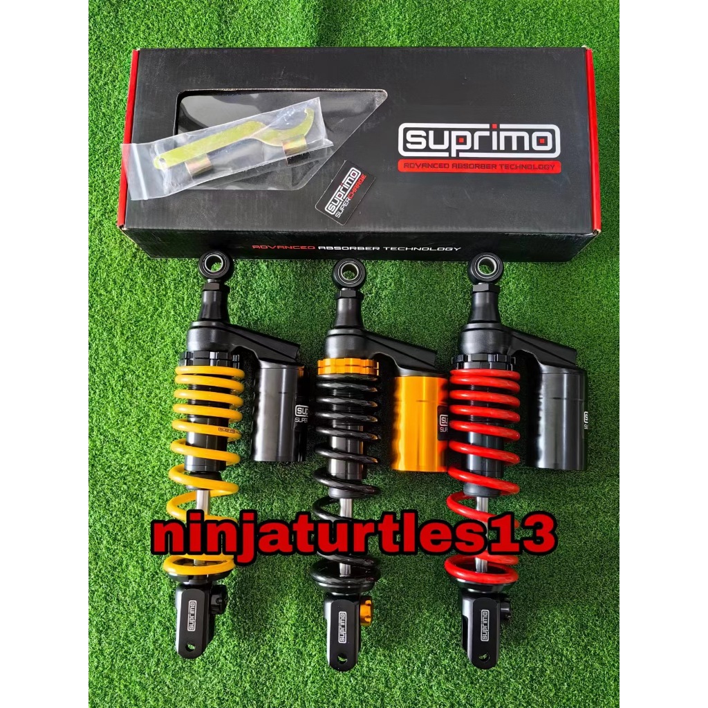 SUPRIMO GAS MONOSHOCK ABSORBER ADJUSTABLE 325MM HONDA VARIO150 BEAT ...