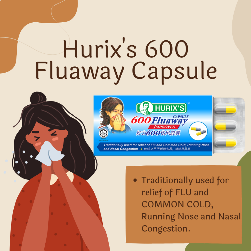 HURIX'S 600 FLUAWAY (1 papan X 6 BIJI ) loose (exp05/24) | Shopee Malaysia