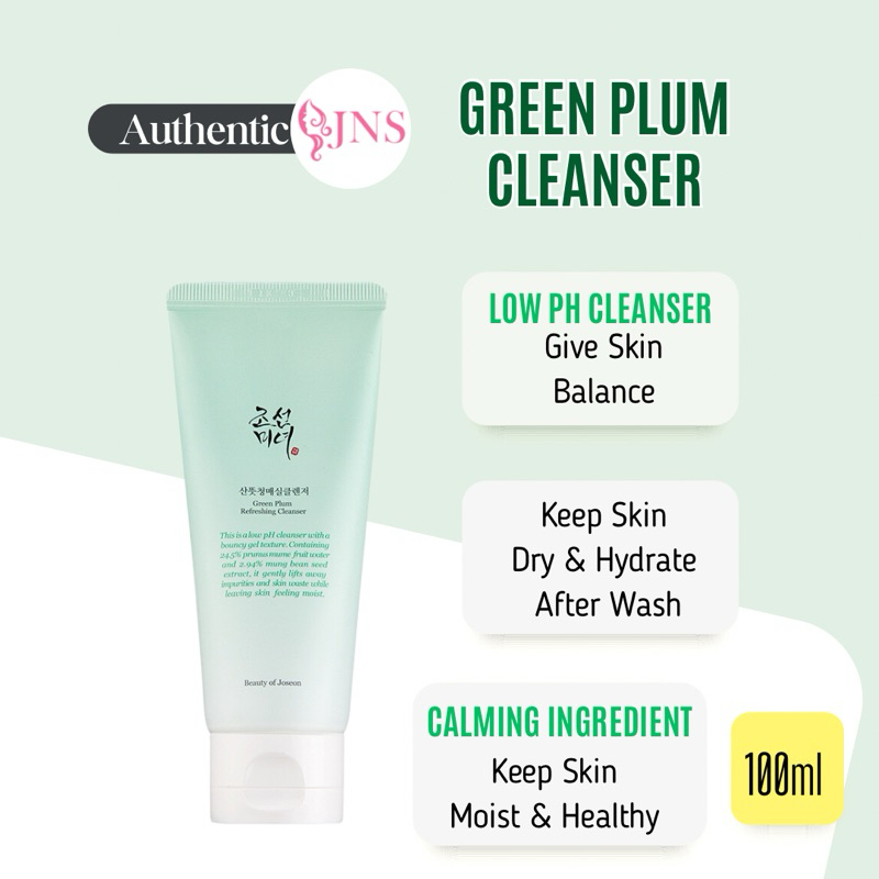 Beauty Of Joseon Green Plum Refreshing Cleanser/Mung Bean Seed Extract ...