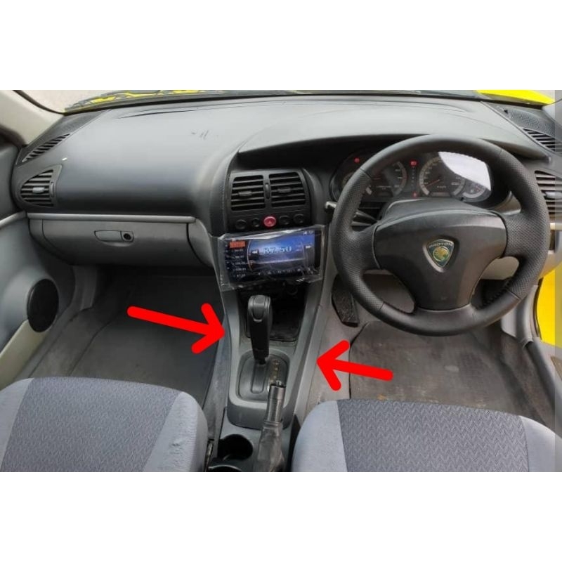 CONSOLE GEAR LEVER COVER TRIM PROTON WAJA ORIGINAL (USED) | Shopee Malaysia