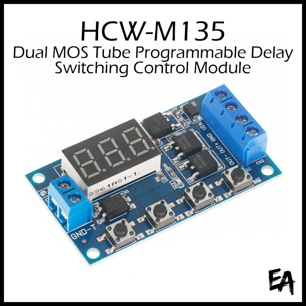 HCW-M135 Dual MOS Tube Programmable Delay Switching Control Module ...