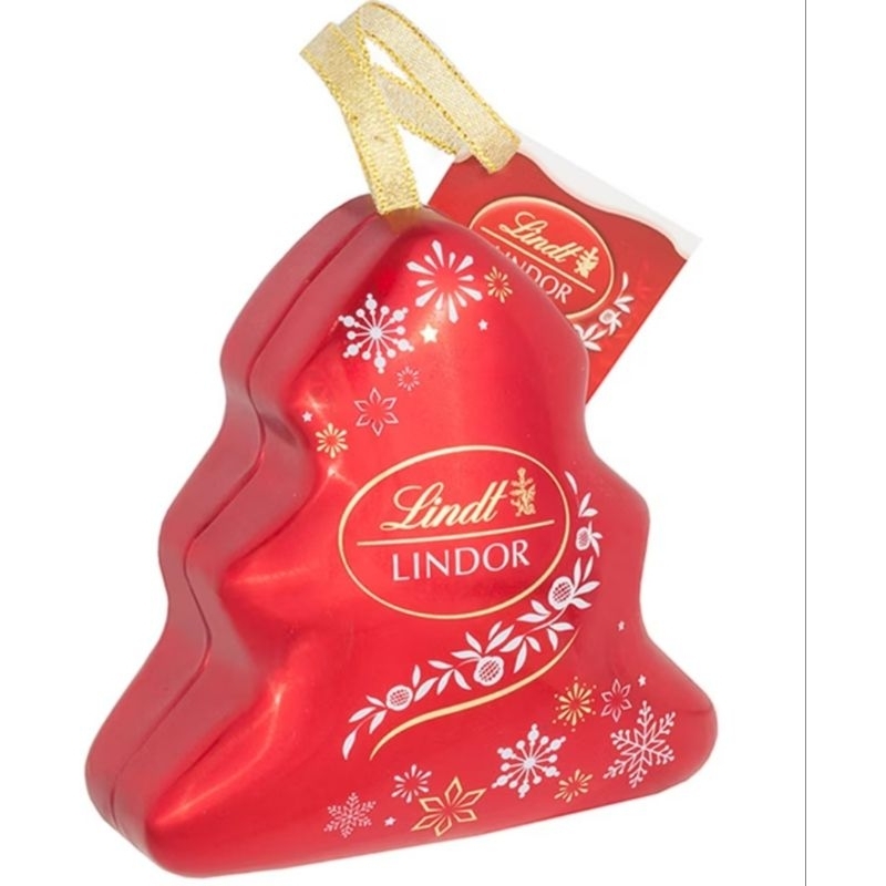 Christmas Lindt Lindor Mini Heart/Star/Tree Tin Chocolate 🇨🇭 Limited ...