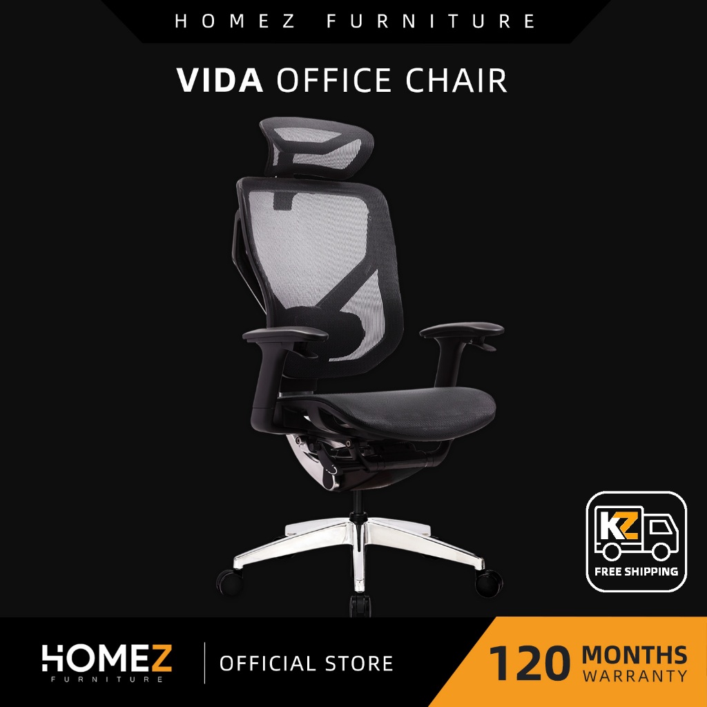 [FREE Shipping] Homez VIDA V7-X Mesh with Y Frame Ergonomic Office ...