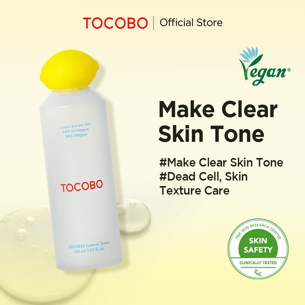 TOCOBO AHA BHA Lemon Toner (150ml) | Shopee Malaysia