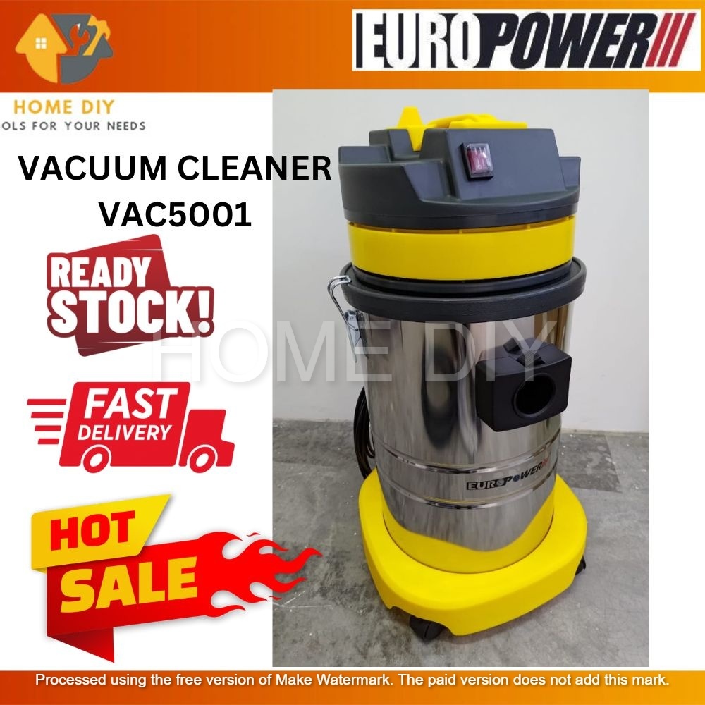 Europower Dacho Vac5001 Dv30dm Wet And Dry Industrial Vacuum Cleaner