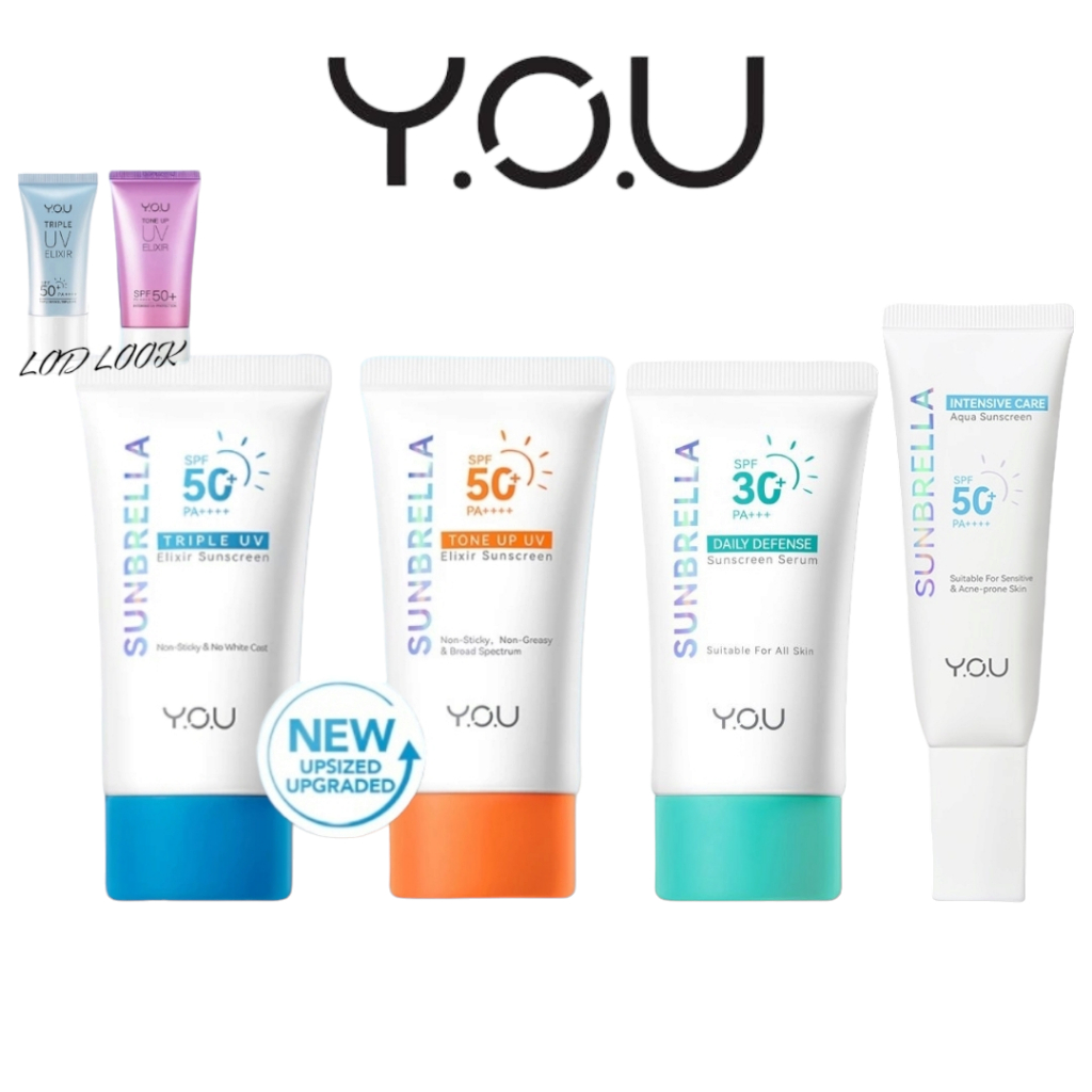 YOU Sunscreen Triple UV Elixir / Tone Up UV Elixir SPF 50+ PA ...