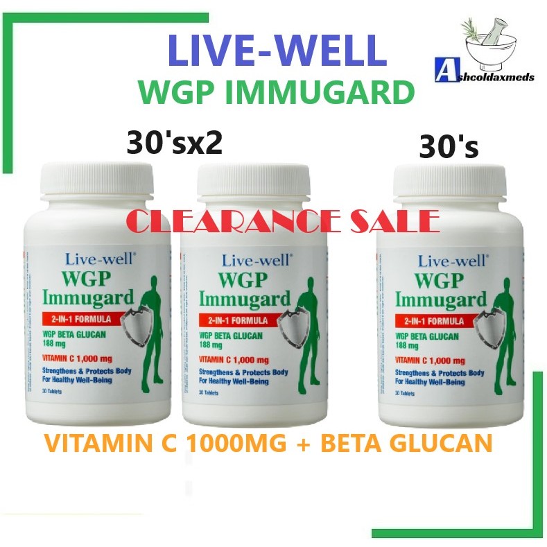 Live-well WGP Immugard 30'sx2 OR 30's | Shopee Malaysia