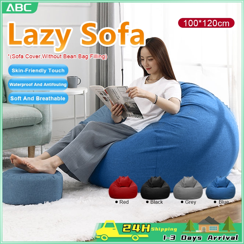 bean bag【ONSALE】sofa bean Stylish Bedroom Furniture Solid Color Single ...