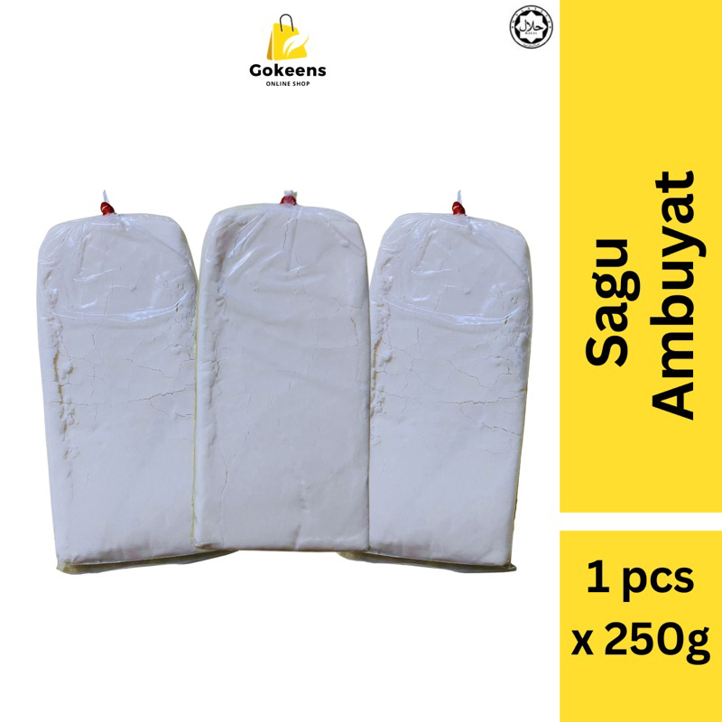 Sagu Ambuyat 250g Original Sabah, Linut, Ambulung, Kapurung | Shopee ...