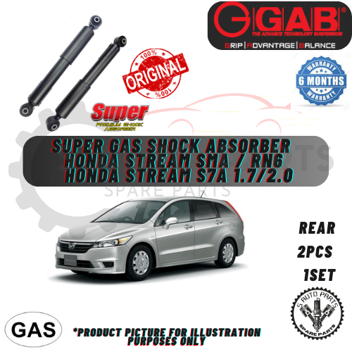 HONDA STREAM SMA / RN6 / HONDA STREAM S7A 1.7/2.0 (REAR 2PCS) 100% ...