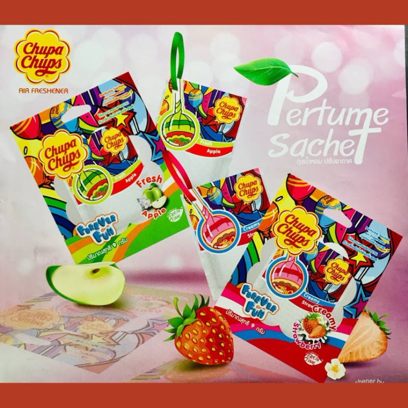 Thailand CHUPA CHUPS Perfume Sachet Air Freshener 9g | Shopee Malaysia