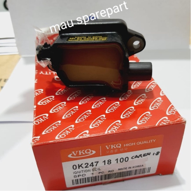 ( VKQ ) IGNITION COIL ( 0K247 18 100 ) FOR KIA CAREN 1.8 ( MADE IN ...