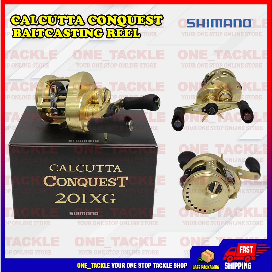 Shimano 22 calcutta conquest 201 baitcasting reel 100% original ...