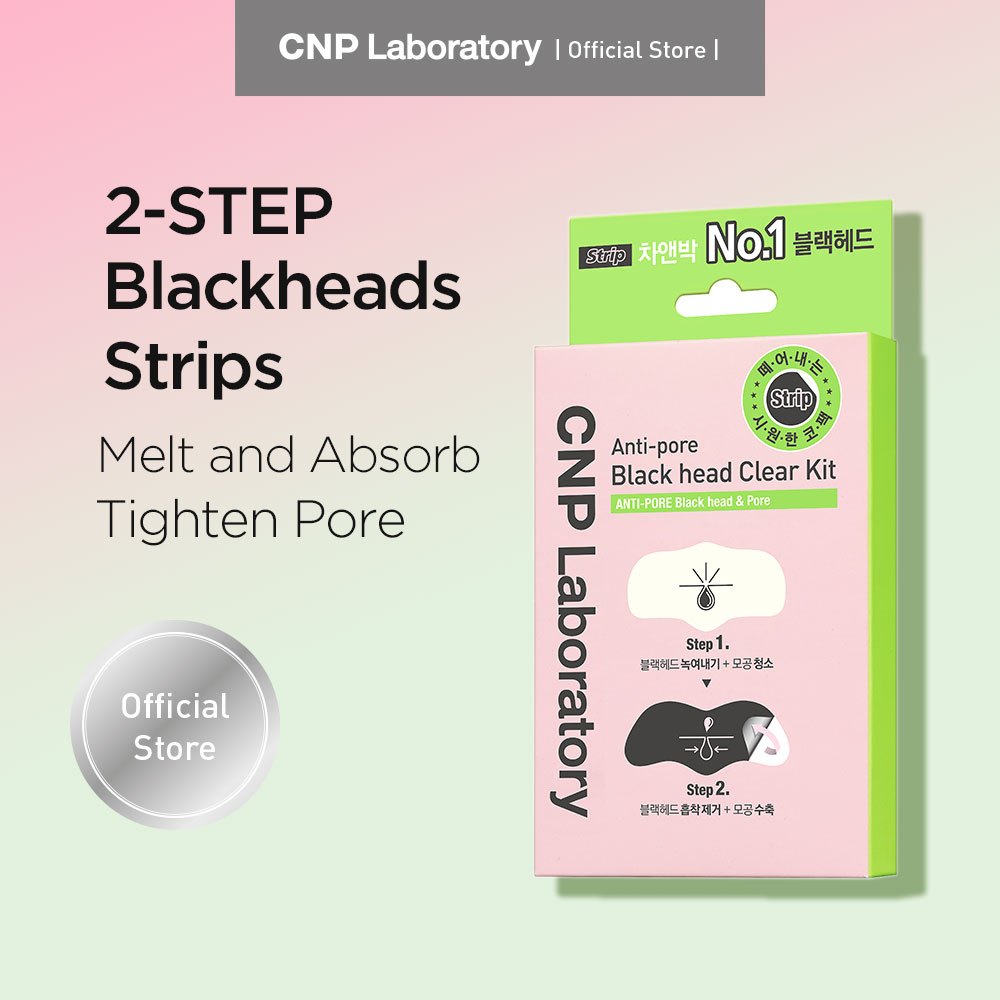 CNP Laboratory Anti-Pore Blackhead Kit-Strip (3 Set + 2 set ) | Shopee ...