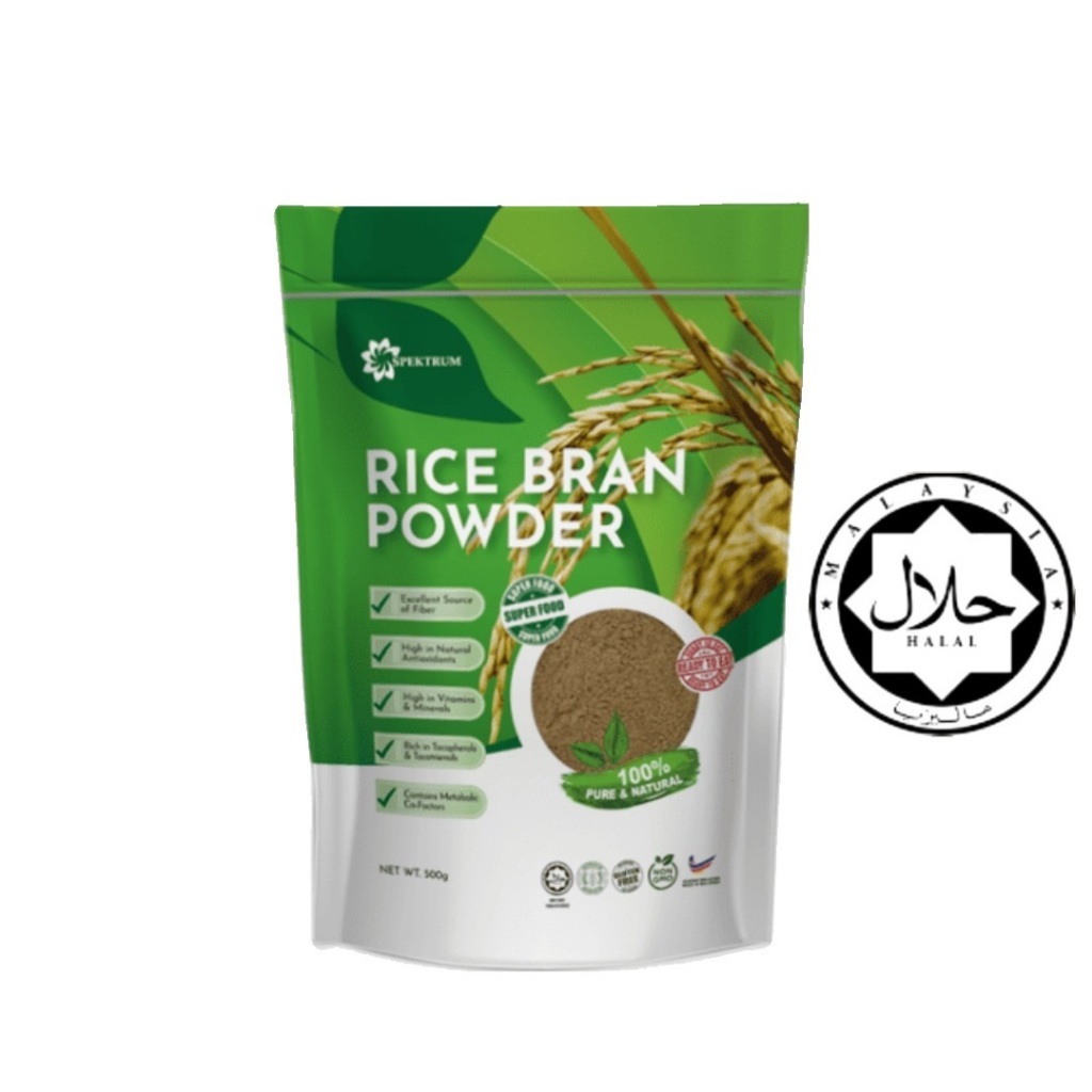 Edible Rice Bran Powder Halal Certified / High Dietary Fibre / Gluten ...