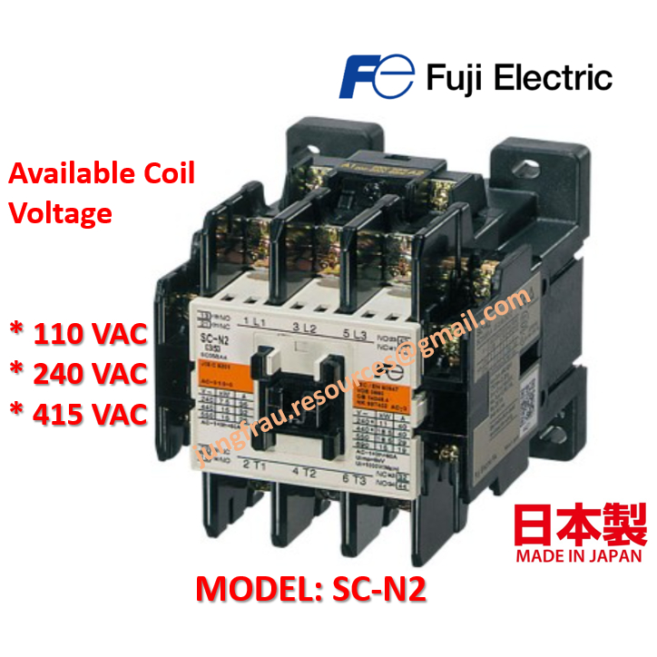 FUJI ELECTRIC SC-N2 CONTACTOR (AC) | Shopee Malaysia