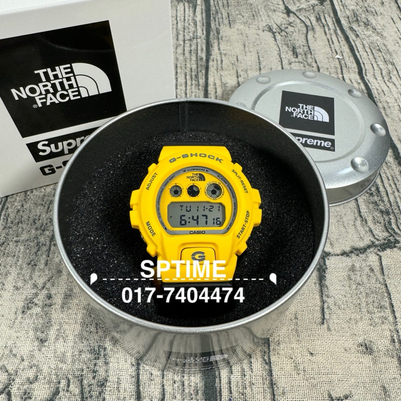 JAPAN SET CASIO G-SHOCK X THE SUPREME X NORTH FACE DW-6900NS-9JR / DW ...