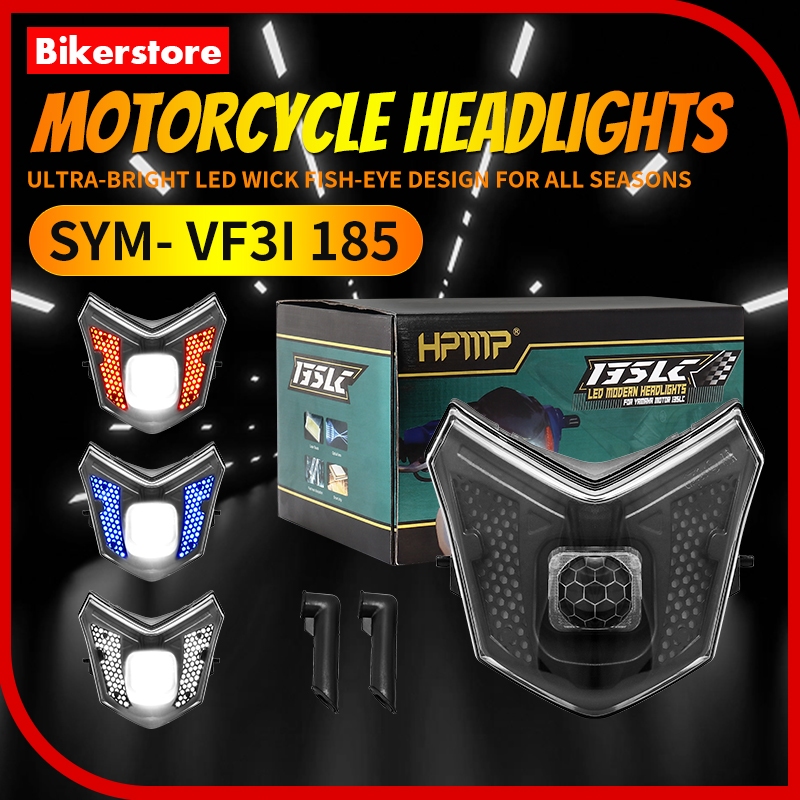SYM VF3I 185 VF3 New Headlamp LED Lampu Depan Head Light Front Lamp Foc ...