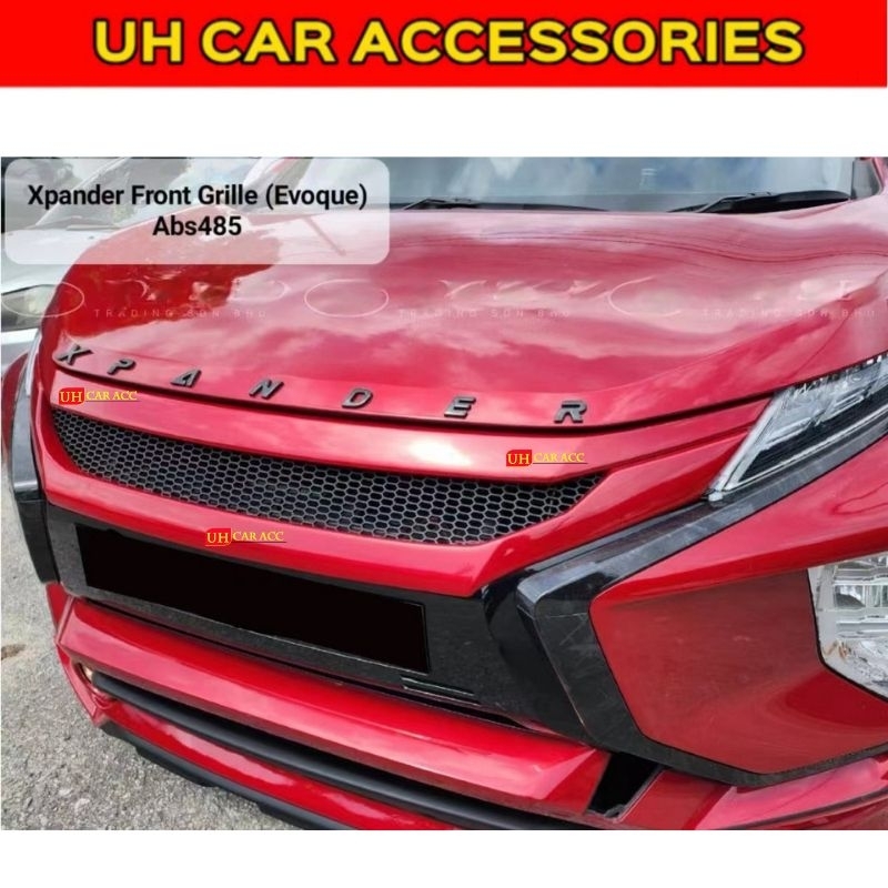 MITSUBISHI XPANDER EVOQUE ABS FRONT GRILL GRILLE WITH PAINT | Shopee ...