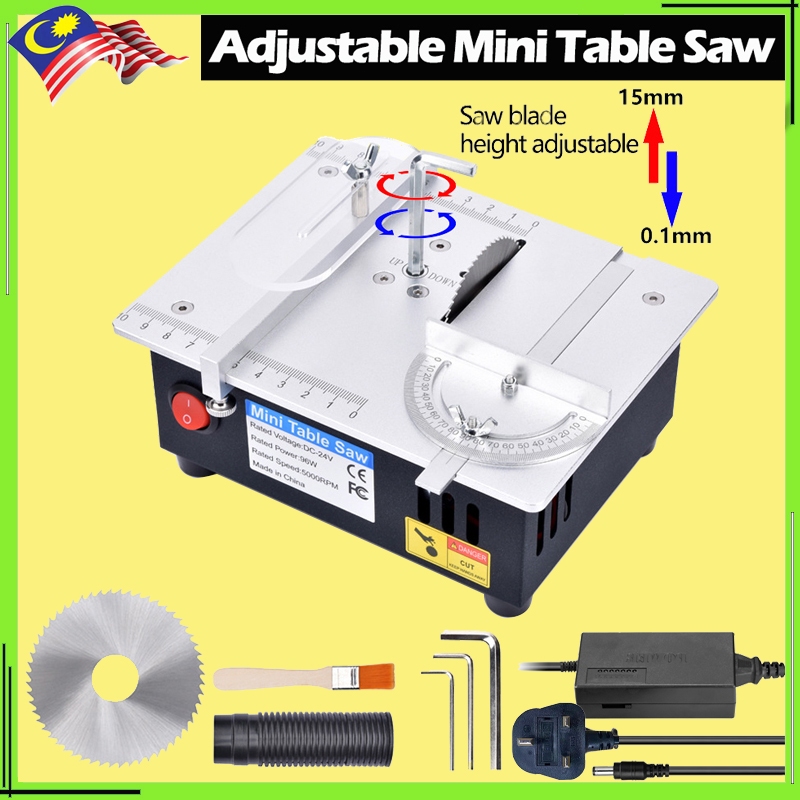 Woodworking Lathe Machine Mini Table Saw Electric Small Bench Saws ...