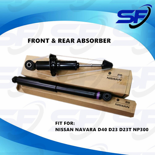 NISSAN NAVARA D40 D23 D23T NP300 FRONT REAR ABSORBER 1 PAIR | Shopee ...