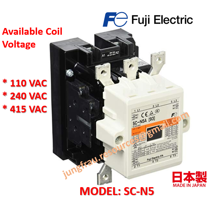 FUJI ELECTRIC SC-N5A CONTACTOR (AC) | Shopee Malaysia