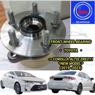 TOYOTA ALTIS ZRE211 NEW MODEL 🔥 FRONT WHEEL BEARING NSK 2019~2023 ...