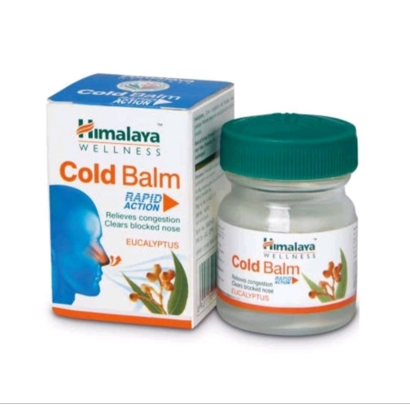 Himalaya Cold Balm [10g] with Eucalyptus relieves congestion clears ...